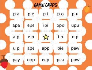 4 Bingo Game Articulation Bundle – Syllables & Initial, Medial and ...